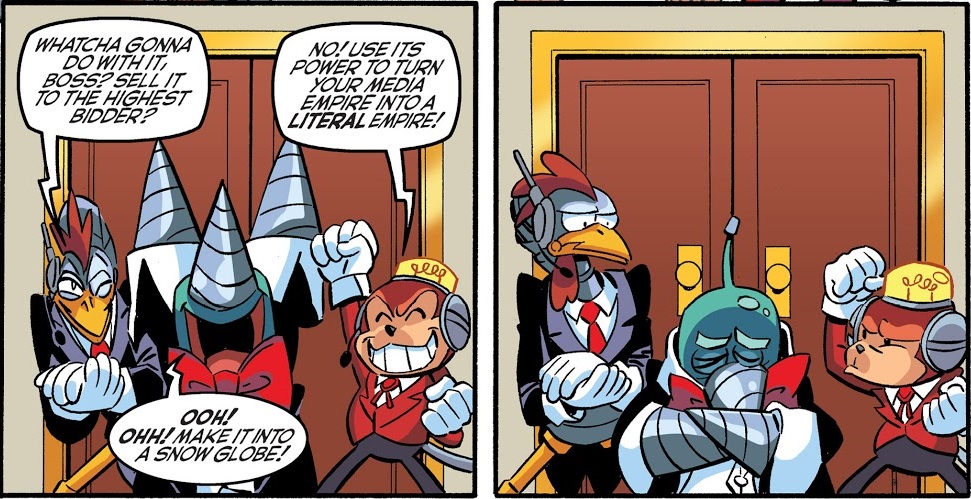 Hedgehogs Can't Swim: Sonic the Hedgehog: Issue 271