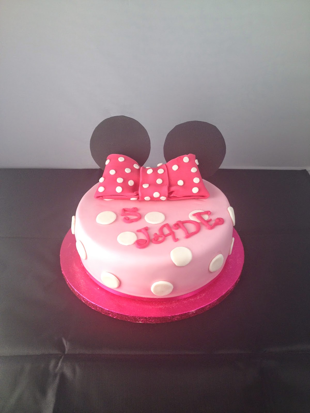 Gâteau Minnie ~ Geek-moi un gâteau