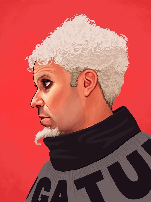 In The Mouth Of Dorkness: Dork Art: Mike Mitchell's Mondo Portrait Gallery