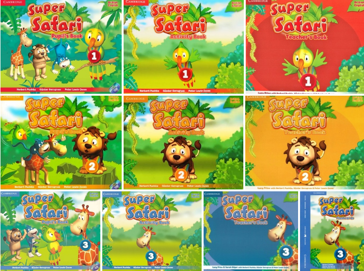 English for Kid: Cambridge Super Safari 1-3 | Thư viện Sách và Tài liệu ...
