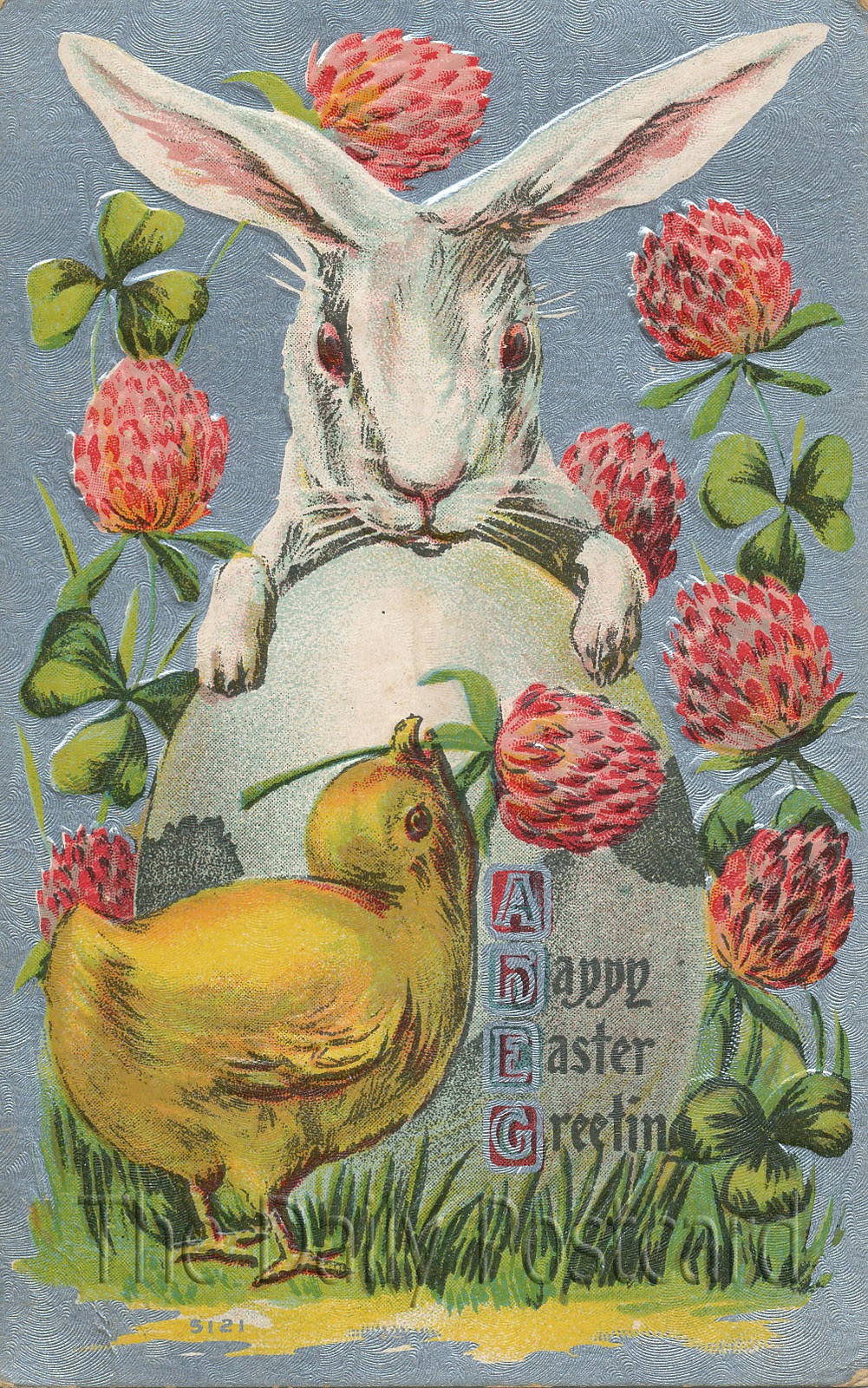 TWENTY BIZARRE OLD EASTER CARDS! ~ Popthomology