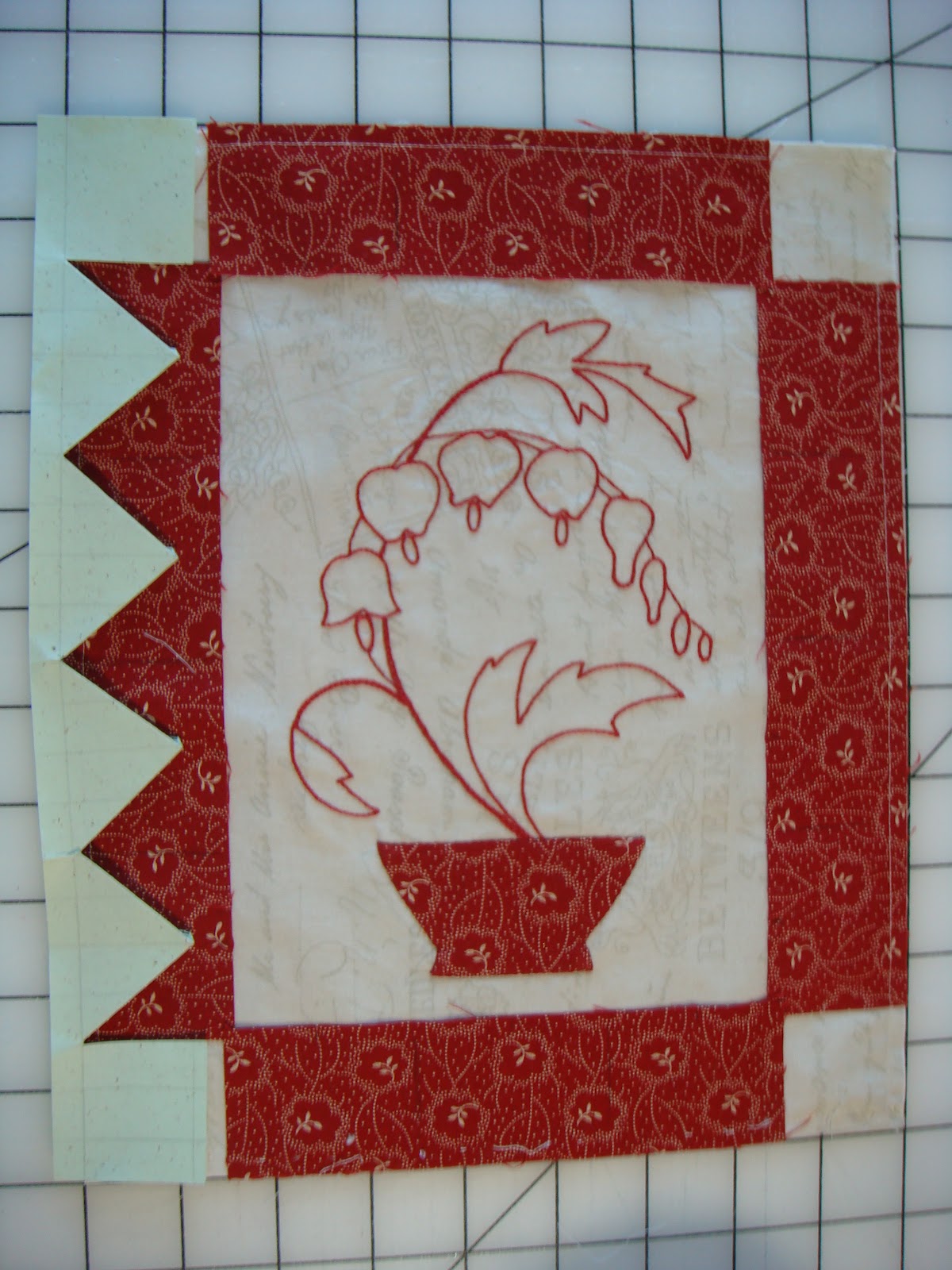 Moose Bay Muses: Dog-tooth Borders--fun and easy!