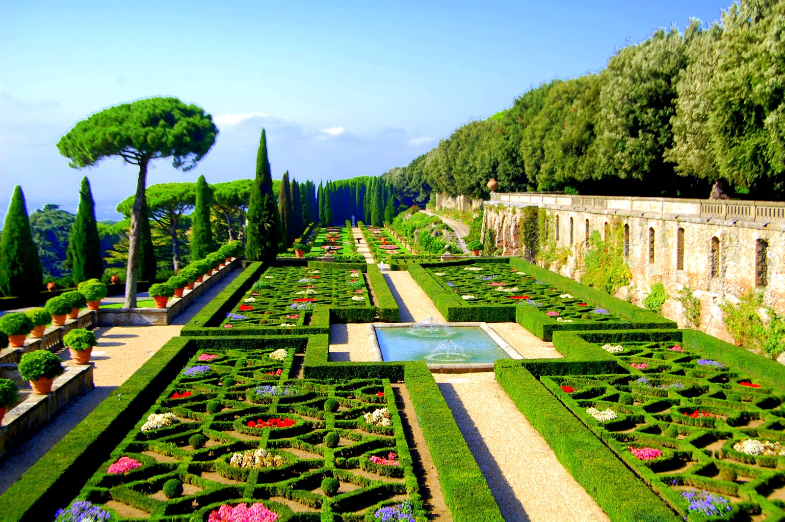 Gardens of Vatican City (Giardini Vaticani) | Giardino, Splendidi ...