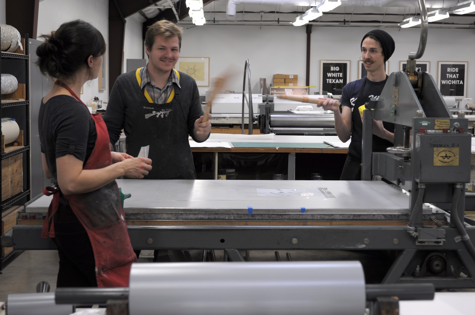 PRINT Press blog: Open House with Erika Adams and Michelle Samour