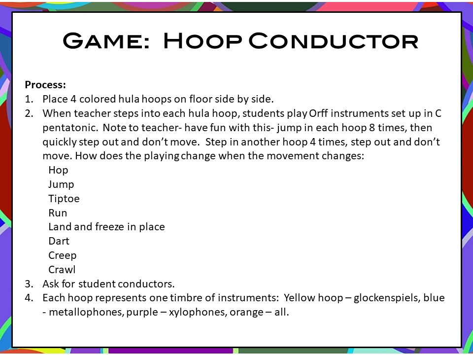 O For Tuna Orff: Hula Hoop Activities