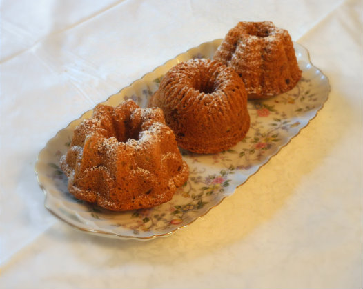 Cranberry Orange Mini Bundt