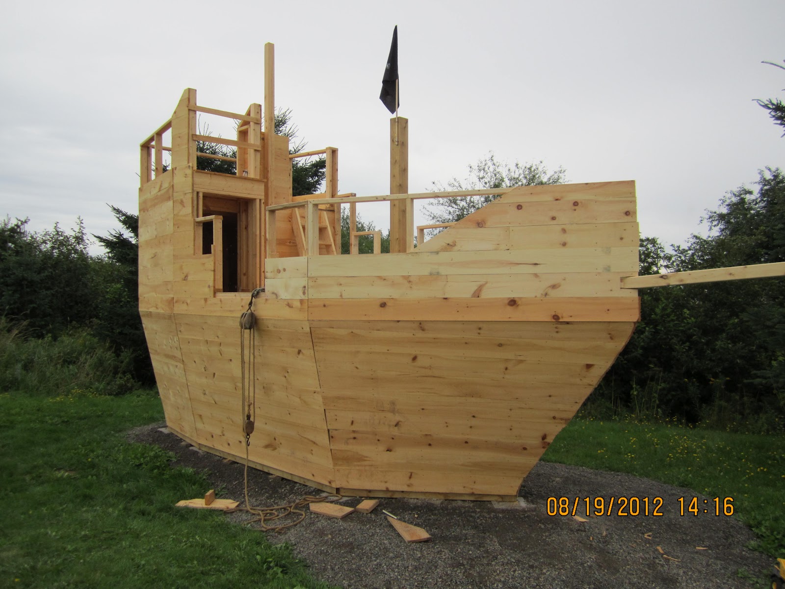 Backyard Kidz: Backyard Pirate Ship - Day 15