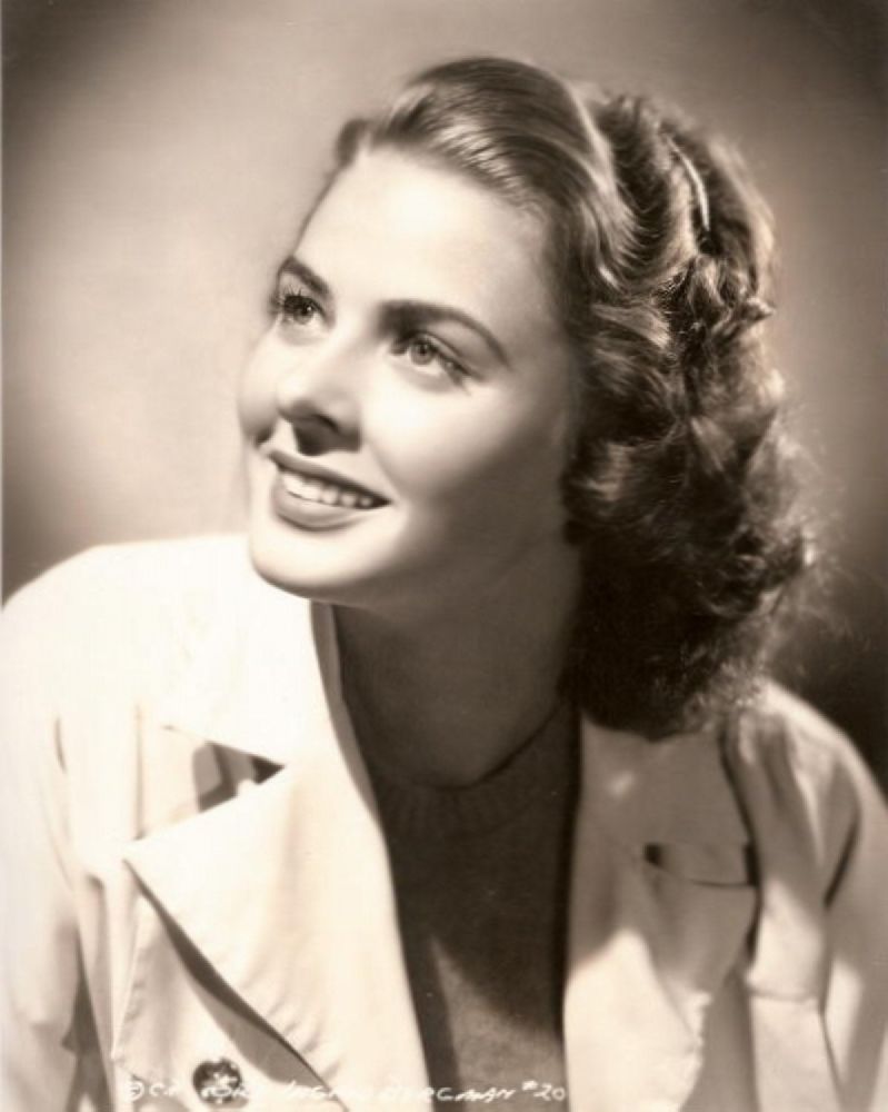 Beautiful Vintage Portraits of Ingrid Bergmann ~ Vintage Everyday
