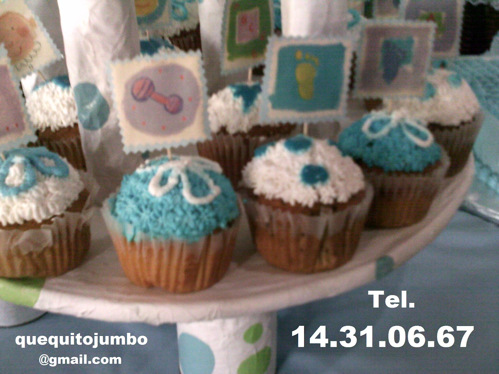 Quequito Jumbo: Quequitos Baby Shower Tita