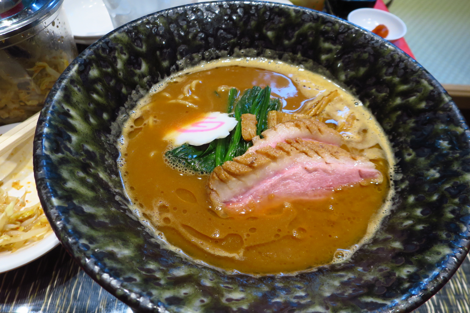 Small Potatoes Make The Steak Look Bigger: Miso hybrid duck broth ramen ...