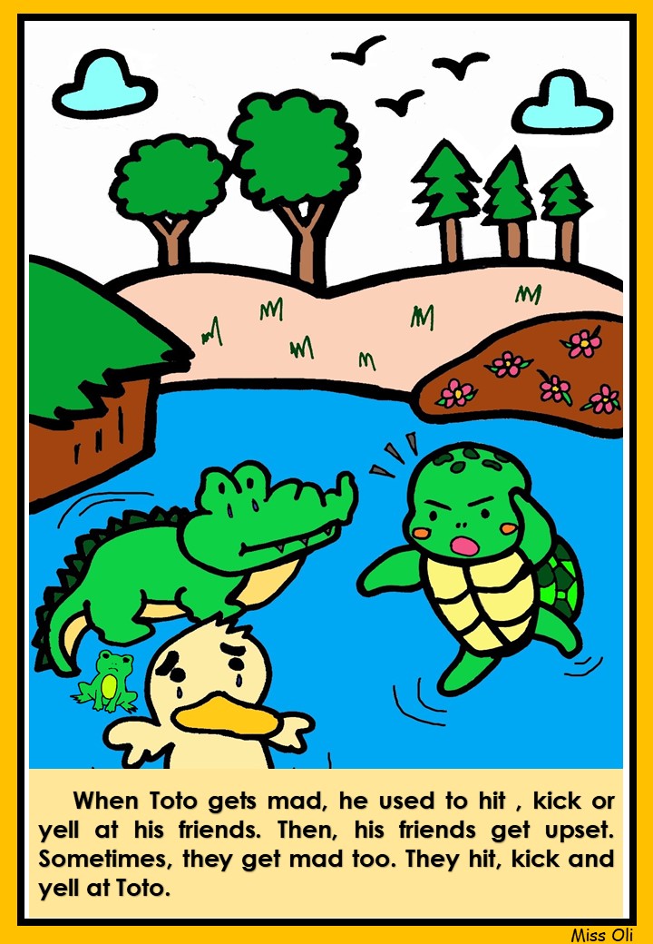 Teacher Fun Files: Story Book: Toto Turtle Takes Time to Tuck and Think