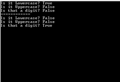 Thoughts and Spells: Formating Console Output, Characters and Strings
