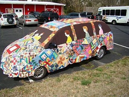 Quilts + Color: Quilt Cars For Quilt Show Season!