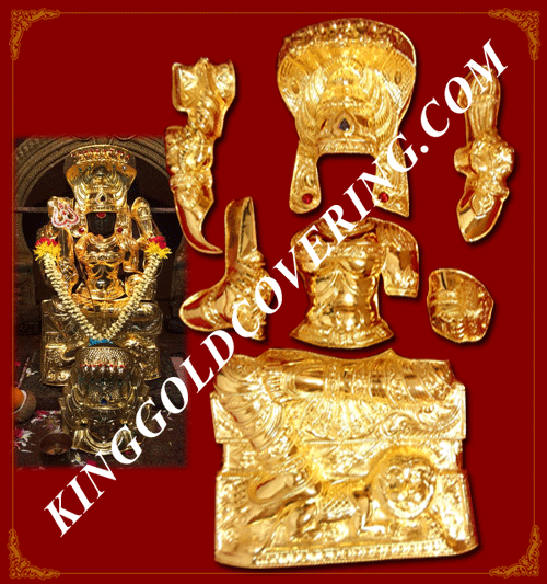 KING GOLD COVERING: TEMPLE ITEMS
