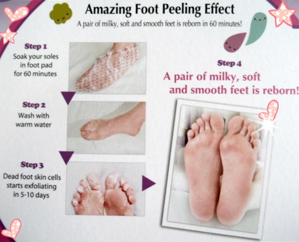 The Jade Lotus : Milky Foot Intense Exfoliating foot pad
