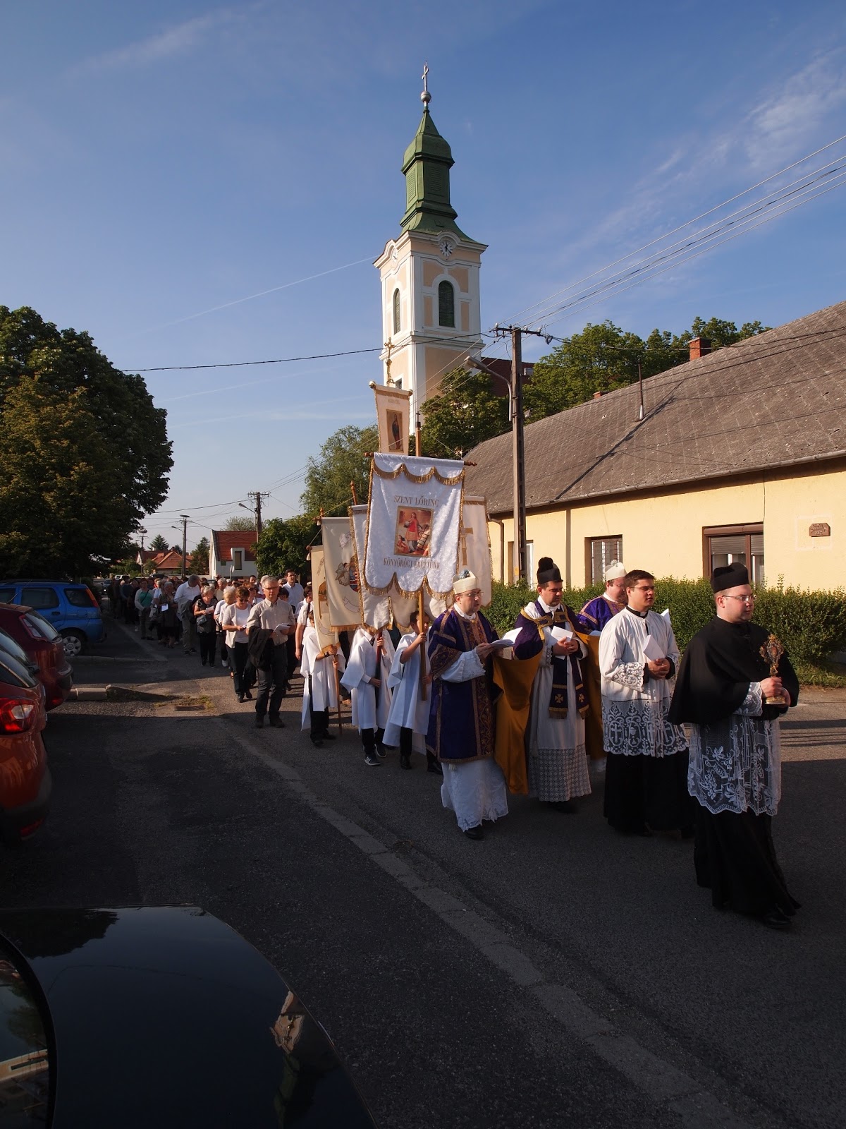 New Liturgical Movement: A Rogation Procession and Mass in Hungary