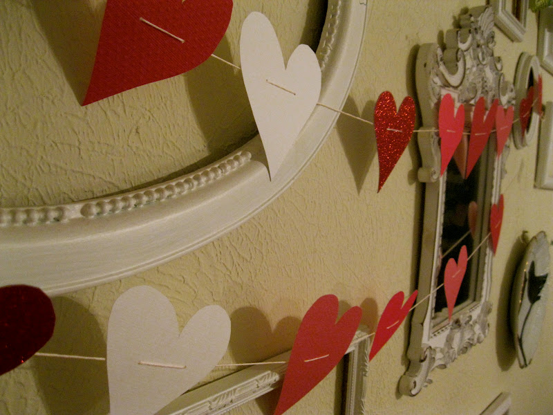 Blissful Whimsy: DIY Heart Garland