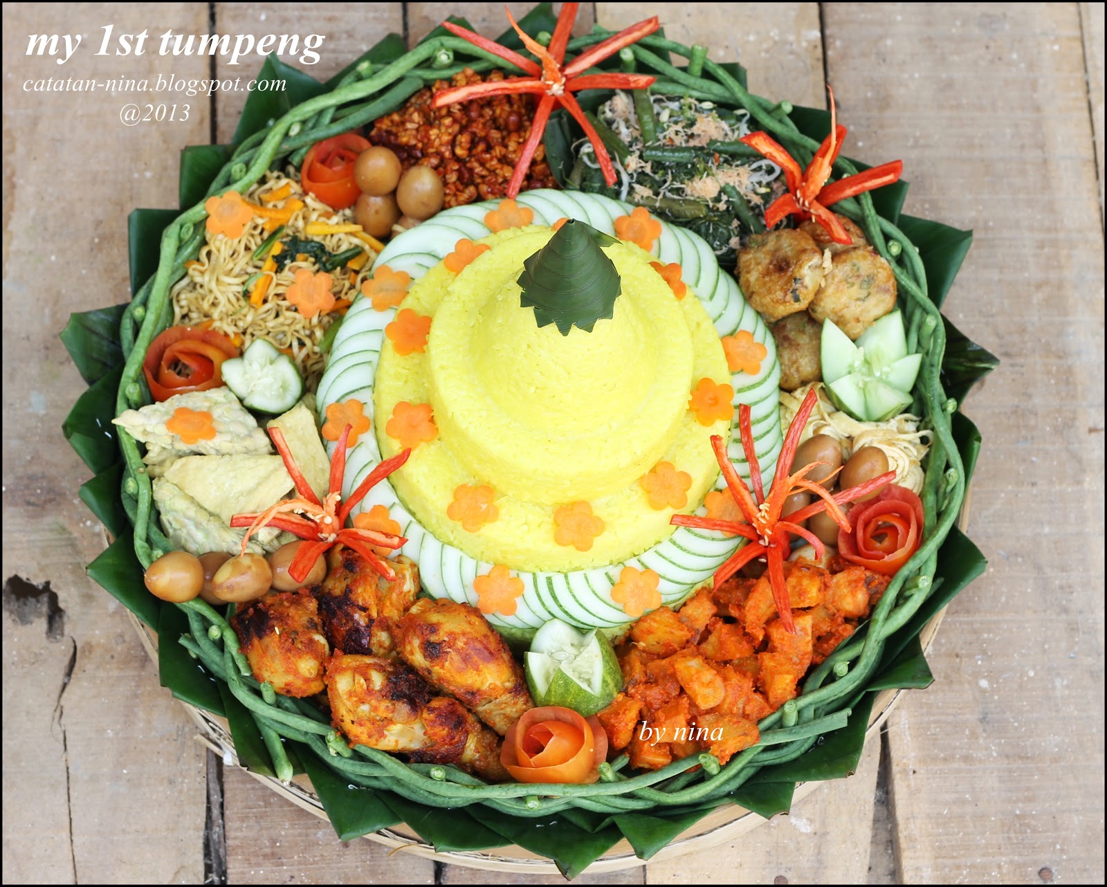MY FIRST TUMPENG - Catatan-Nina | Aneka Resep Masakan Rumah menjadi ...