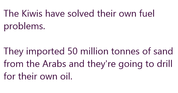 Humorous Jokes About New Zealand/Kiwi Humor With Quotes & One Liners