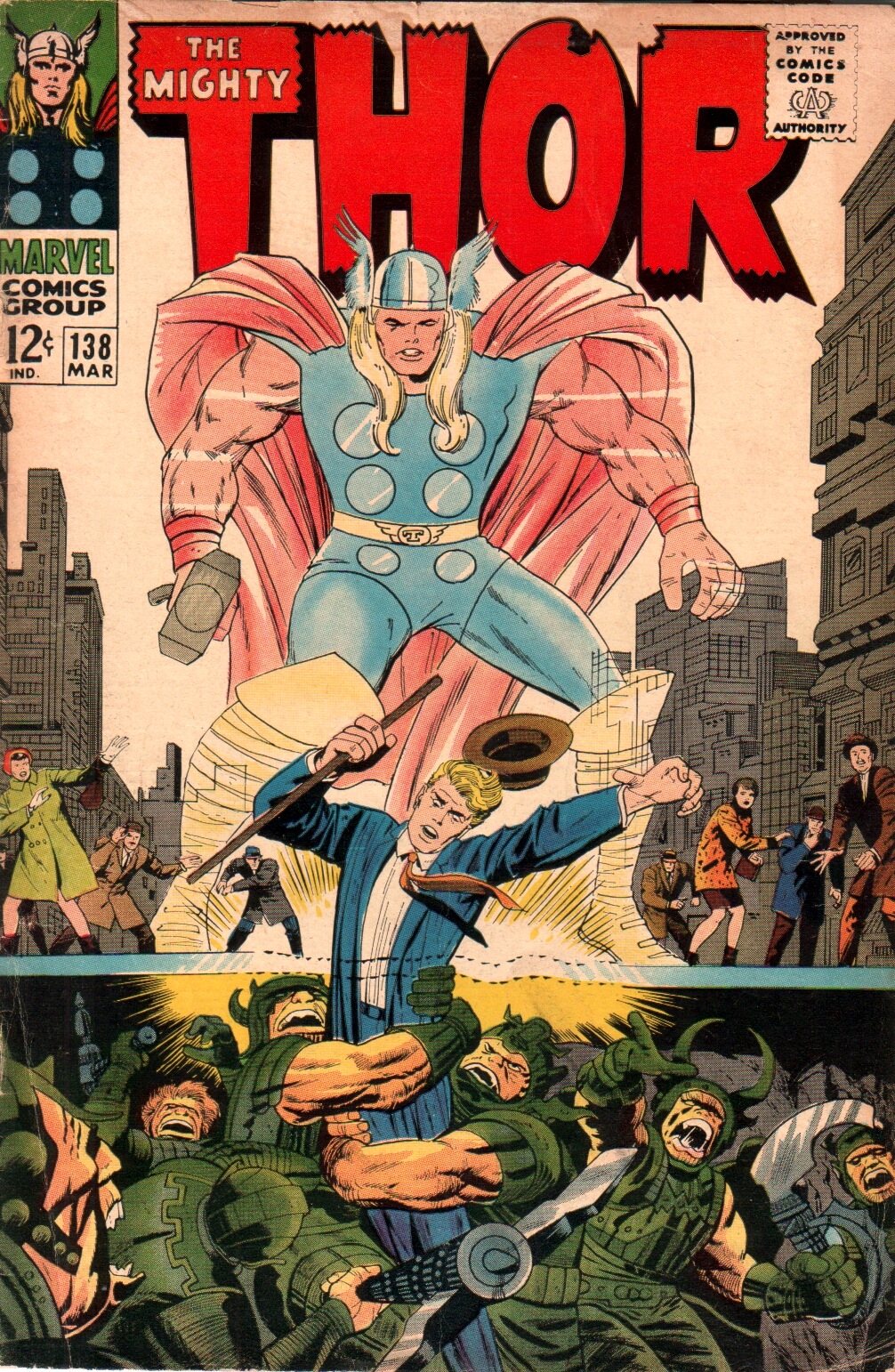 Jack Kirby. | Silver age comics, Thor comic, Comic books art