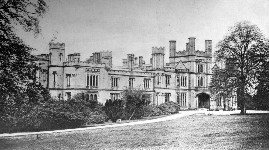 Tour Scotland: Old Photograph Carstairs House Scotland