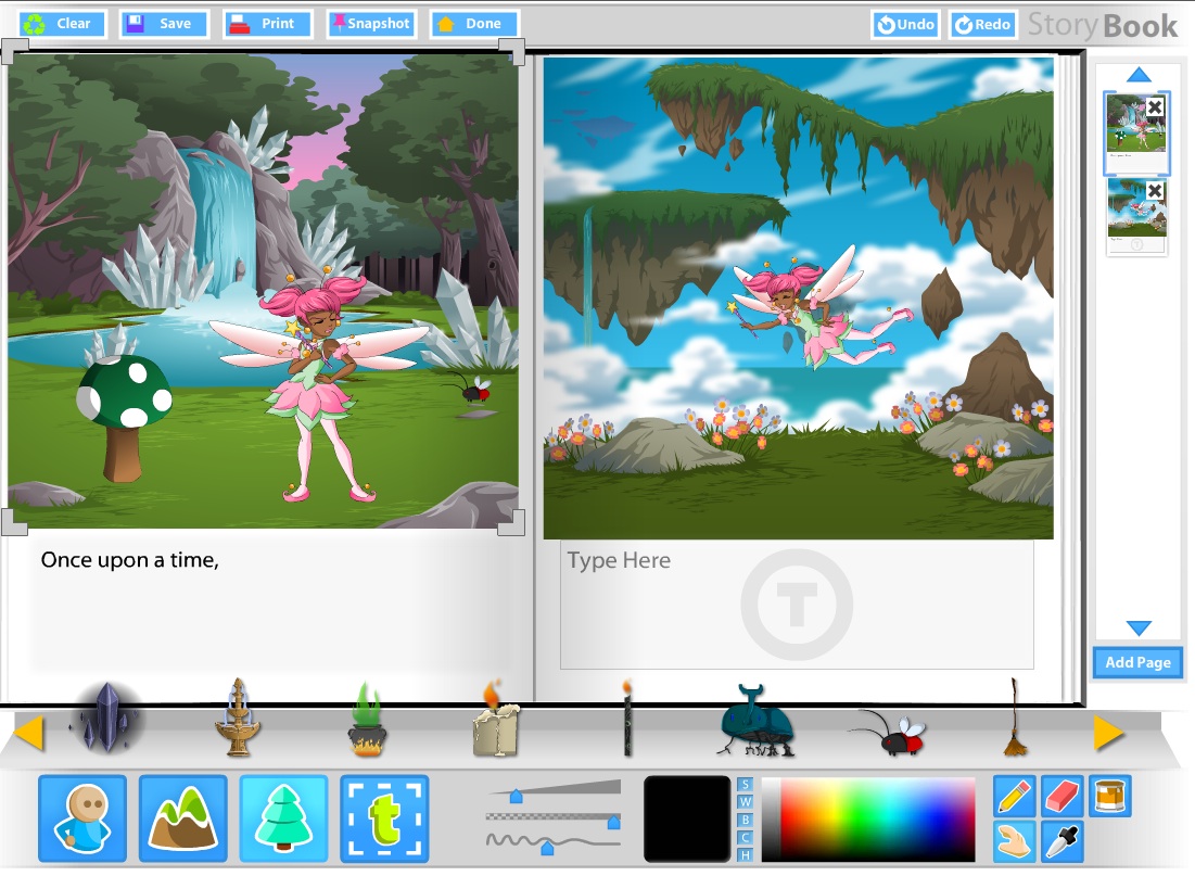 Substitutes, FTW!: Write Stories Using Kerpoof!