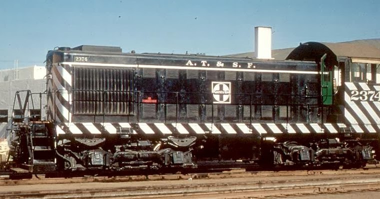 Eddie's Rail Fan Page: Atchison, Topeka & Santa Fe Railroad Alco S 2 ...