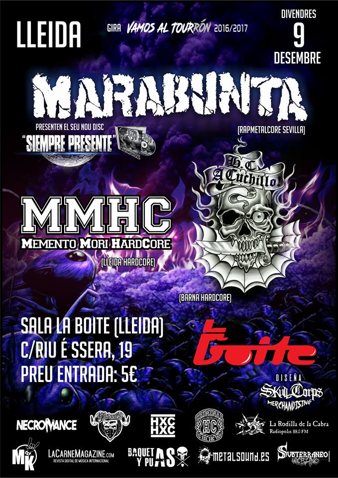 Baquetas y Púas: Marabunta en Lleida