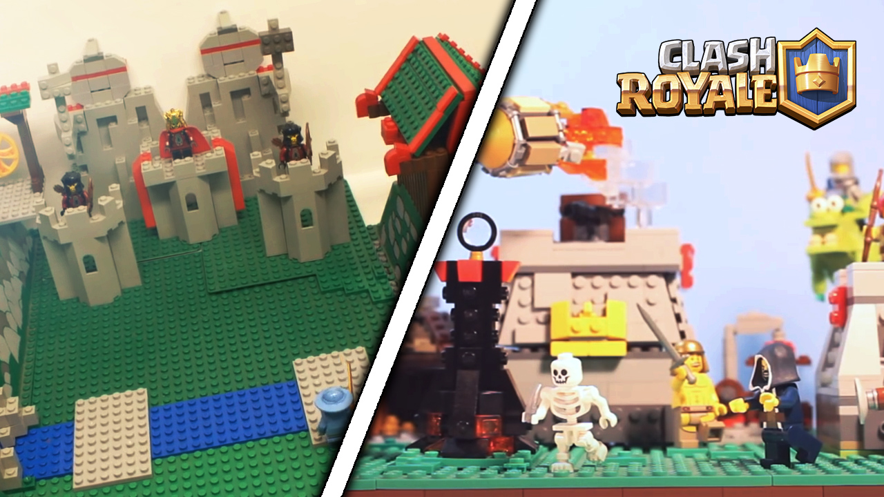 CLASH ROYALE EM LEGO! - Reduto dos Games