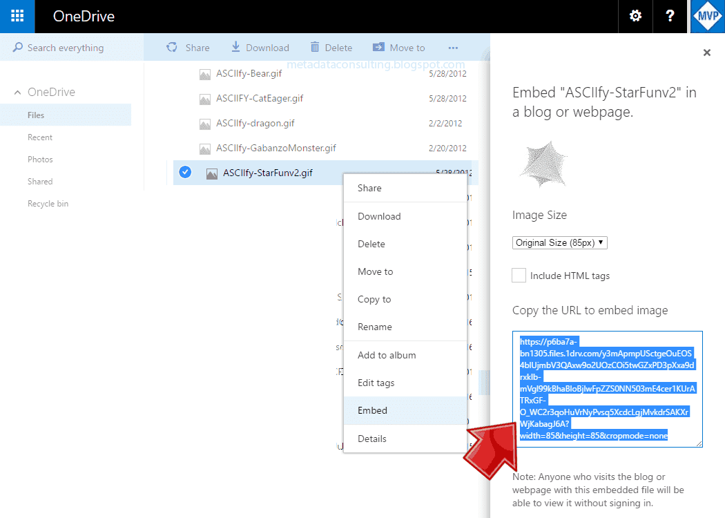 Metadata Consulting [dot] ca: Using Microsoft OneDrive 2016 as Content ...