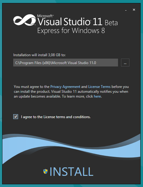 Sorey García | MVP Windows Development: Instalando Visual Studio Beta ...