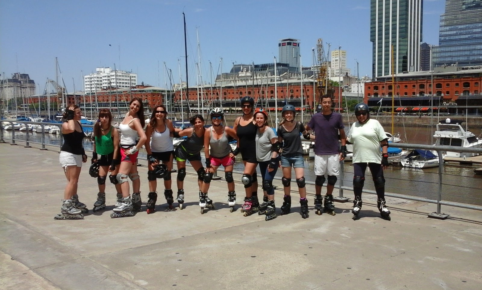 Clases de Rollers Puerto Madero