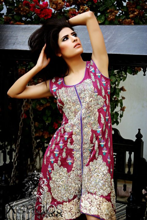 Heavy Embroidered Dresses | Bridal Embroidered by Xenab's Atelier ...