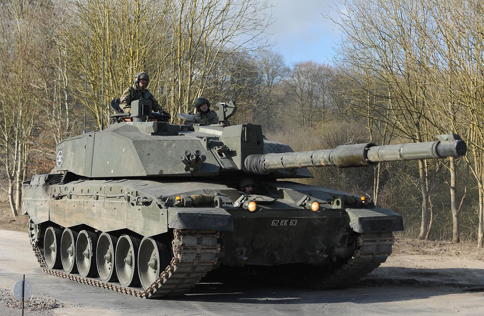 SNAFU!: British Army Armor on the move during Exercise Tractable.