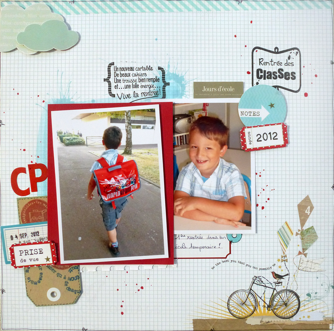 Scrap-Plaisir : le scrap de shannon91: ** Lift Made in Scrap : Rentrée ...