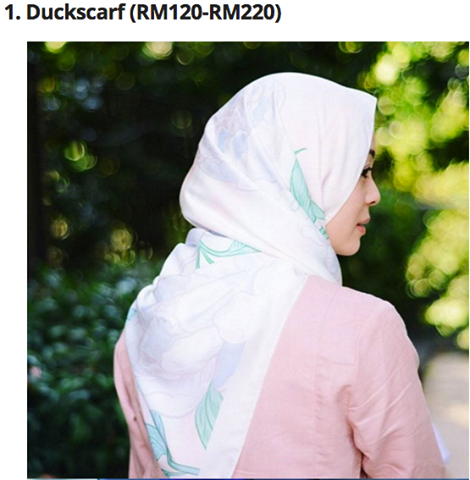 10 jenama tudung popular paling mahal di Malaysia | Blog Sihatimerahjambu