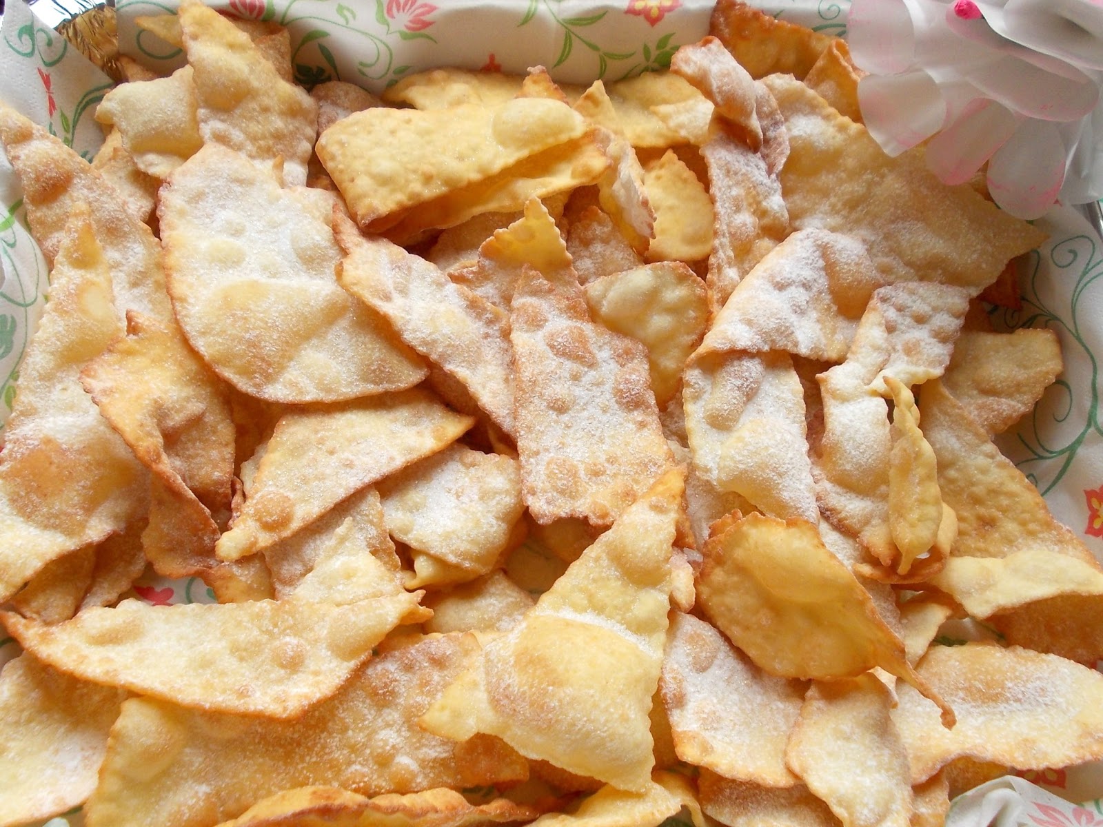 Feito em casa: Crostoli de Nata