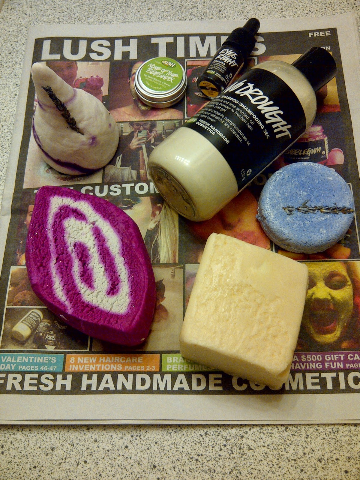 Vegan Bananas: Beauty Review: Lush Cosmetics