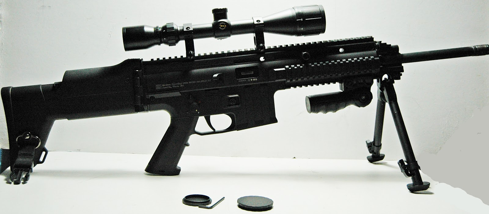 The Robb Collections: ISSC MK22 rifle fully "tacticool"