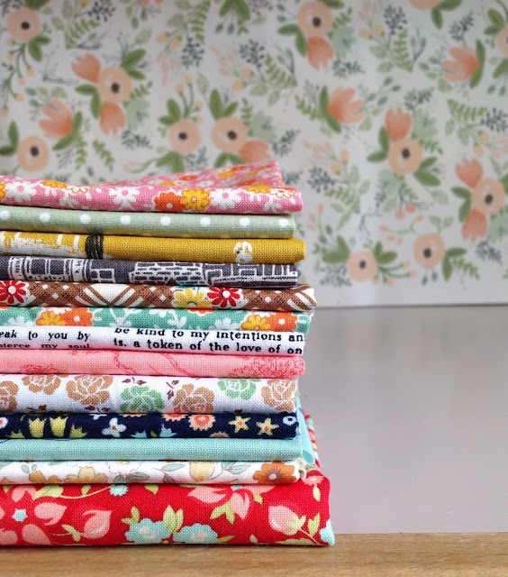 The Floral Suitcase: {a trip to pretty fabrics and trims}
