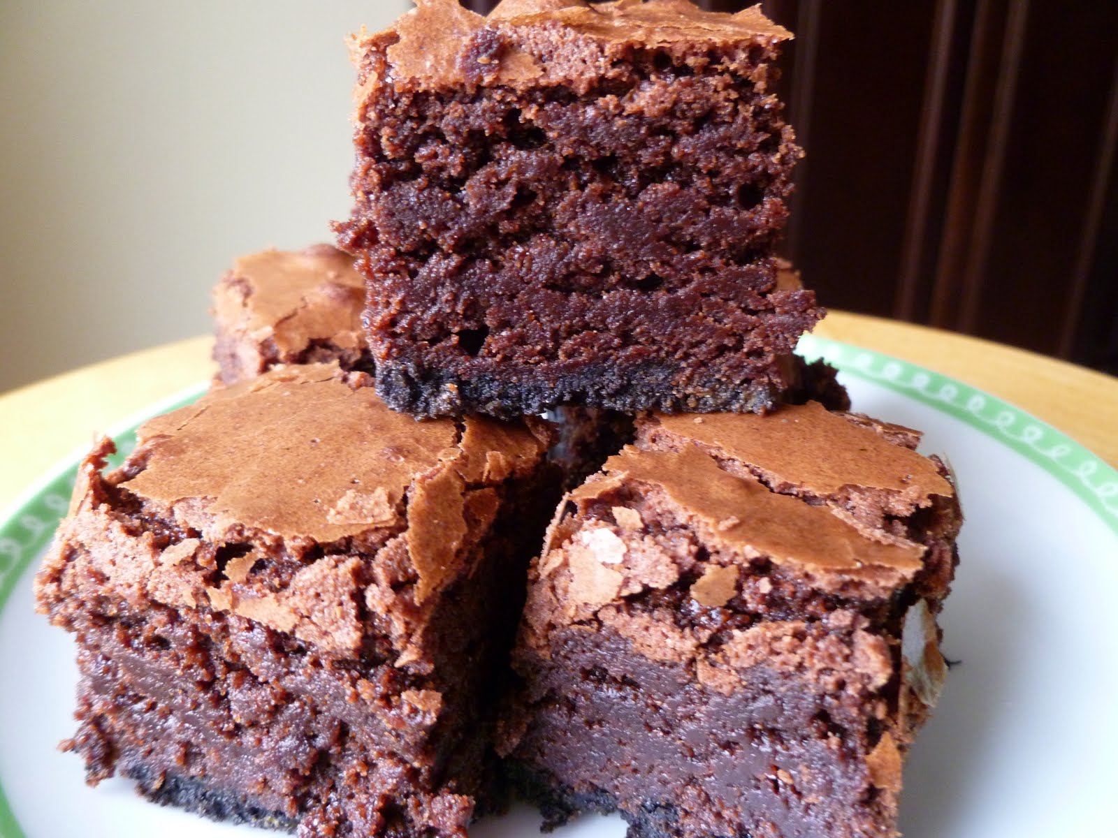 The Pastry Chef's Baking: Double Chocolate Fudge Brownies with Oreo ...