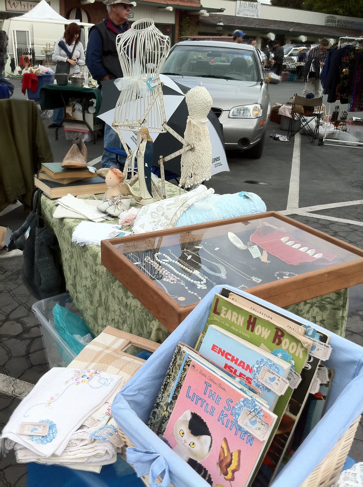 The Art In You: Jamestown Flea Market in Tustin
