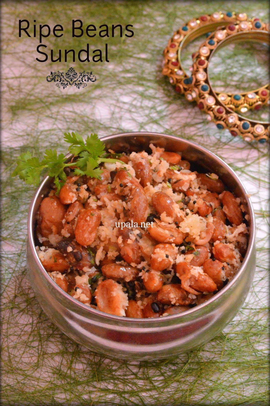 Upala: Ripe Beans Sundal/Hannu huruli Palya (Karnataka Special)