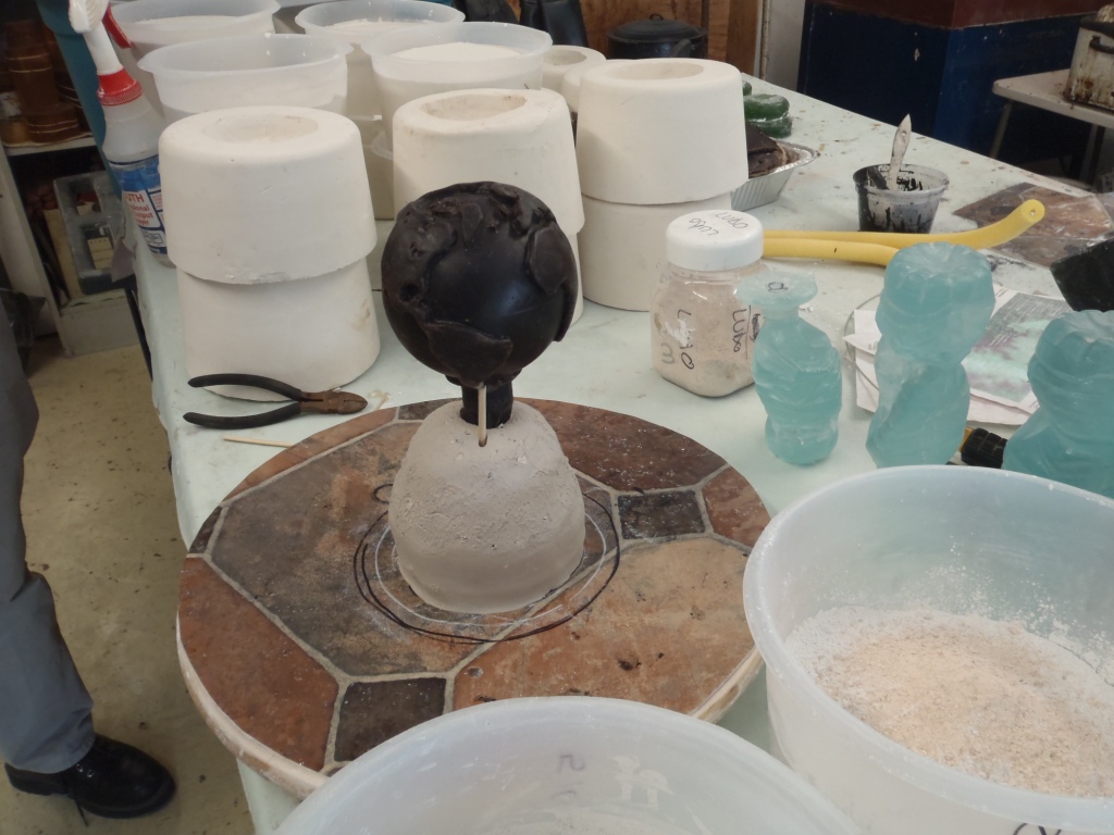 lost wax casting | Washington Glass Studio