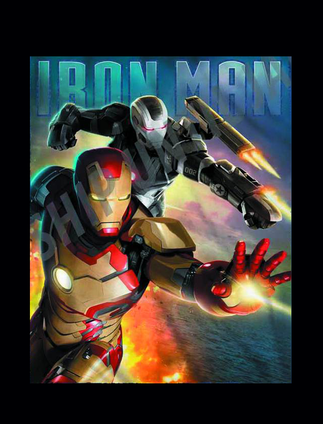 IRON MAN 3: NUEVO ARTE PROMOCIONAL Y FIGURAS A ESCALA