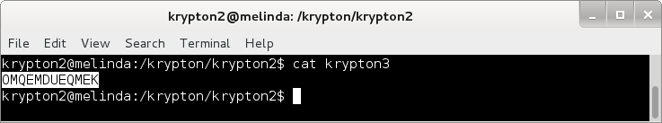 My Way of r00t!: [WALKTHROUGH] OverTheWire - Krypton Level 0 - Level 5