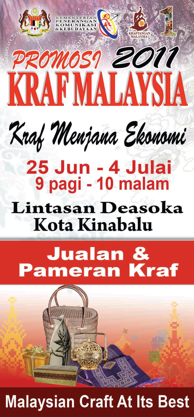 Budaya Kraf: PROMOSI KRAF MALAYSIA - SABAH 2011