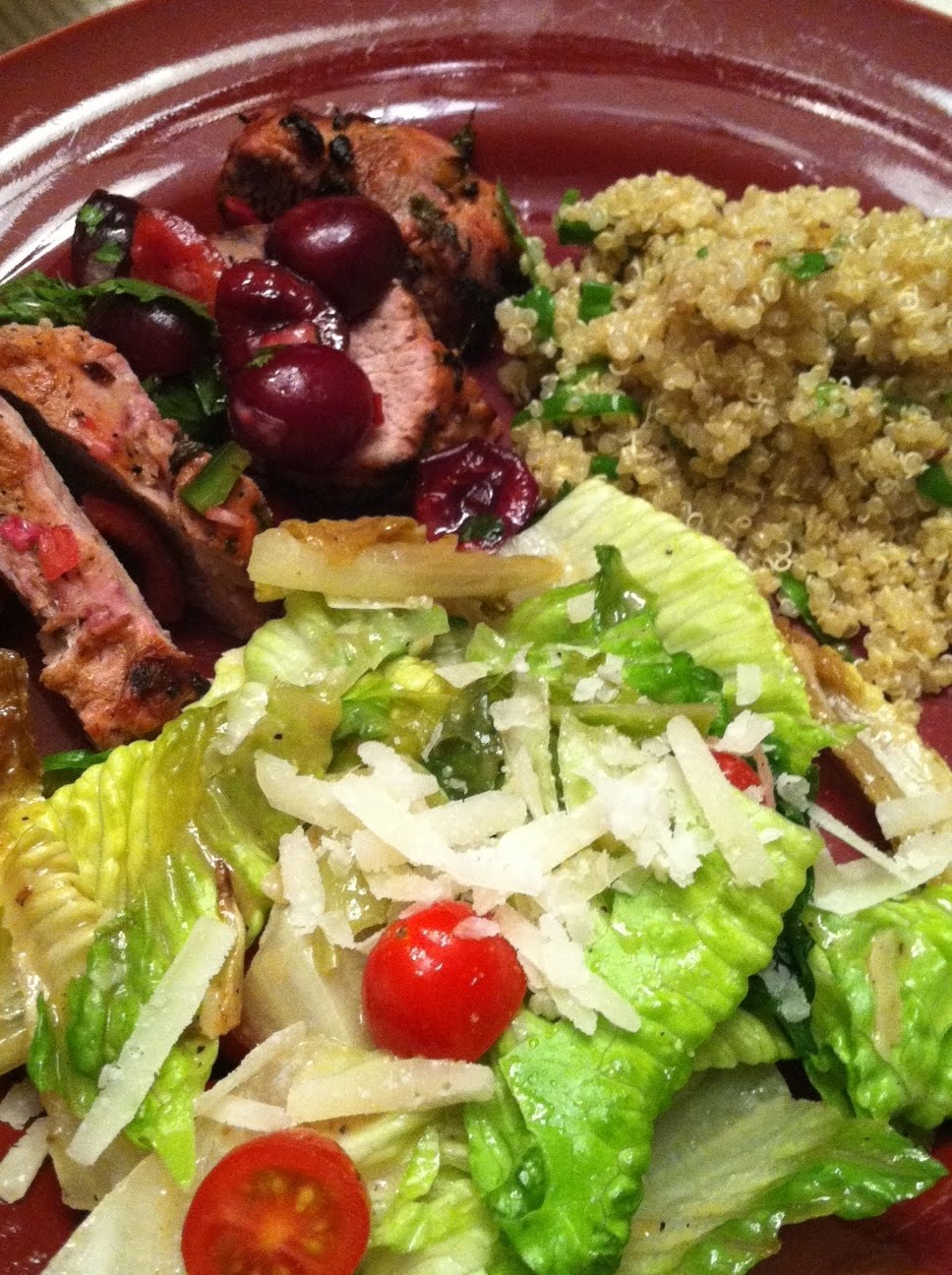 Bowl of Soul...: Grilled Pork Tenderloin ~ A Delish Dinner