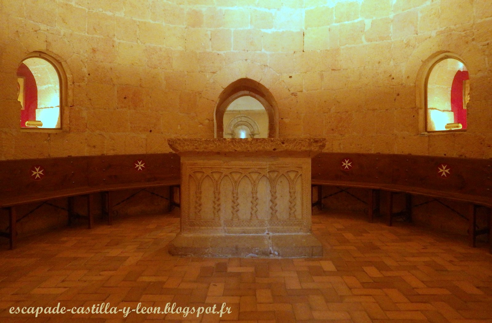 Escapade en Castilla y León: Iglesia de la Vera Cruz : Retour de Jerusalem