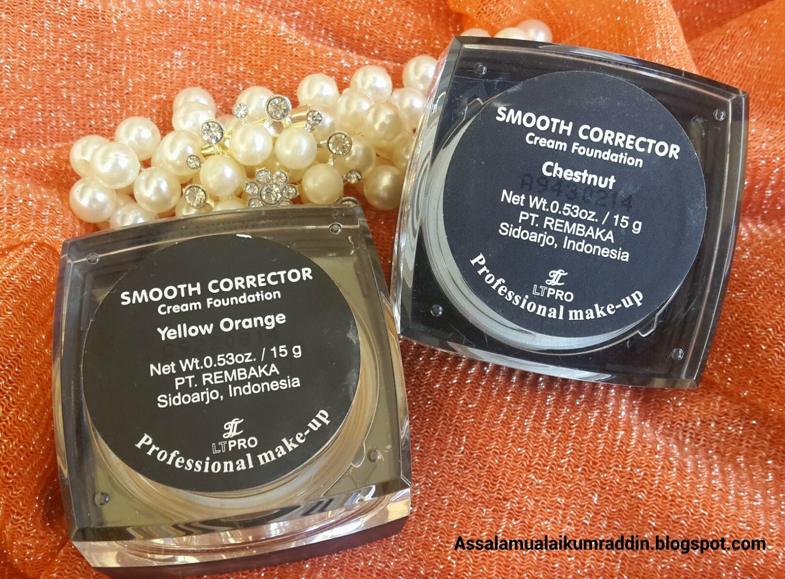 R A D D I N A: LT Pro Smooth Corrector Creamy Foundation (Yellow Orange ...